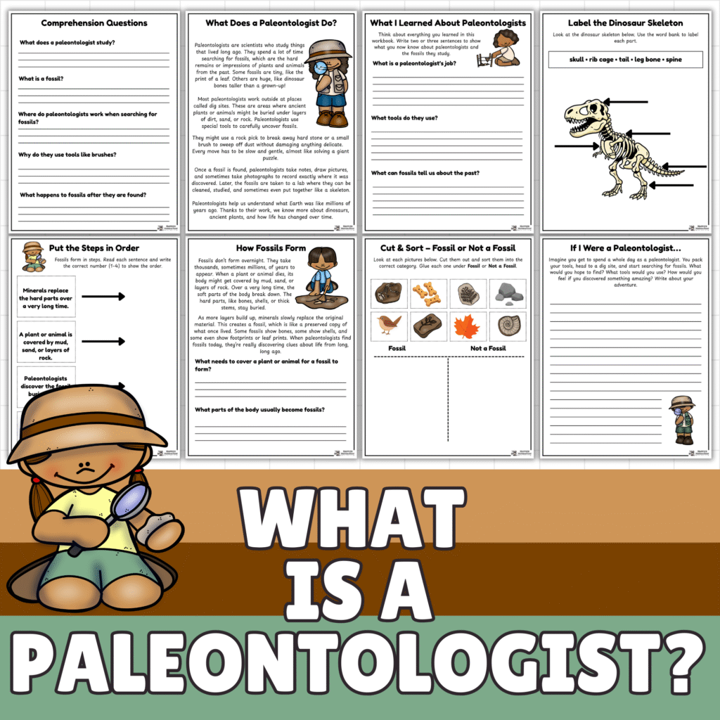 What Is a Paleontologist for Kids? A Fun Guide to Fossils, Dinosaurs ...