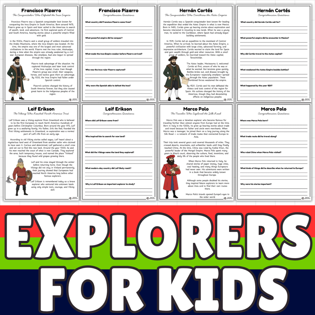 Explorers for Kids: The Ultimate Guide to the Most Famous World ...