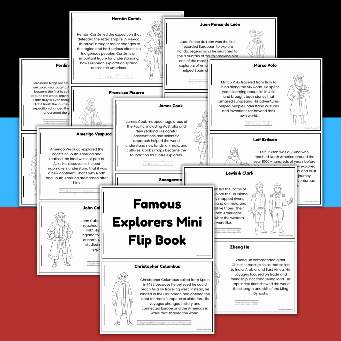 Early Explorers Flipbook: A Brilliant Hands-On History Activity for ...