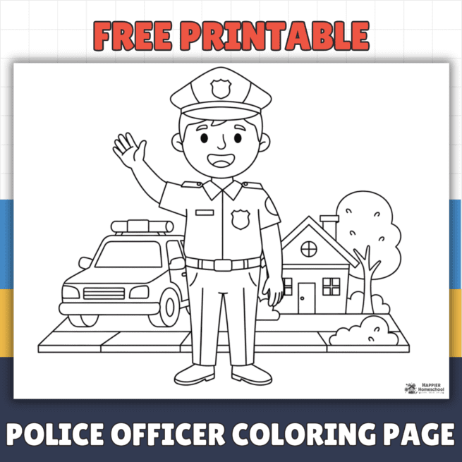 Police for Kids: A Community Helper Lesson with 15 Free Worksheets ...